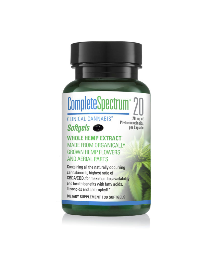 Complete Spectrum™ Softgel 20 – Whole Hemp Flower Extract - ABS-RxABS-Rx